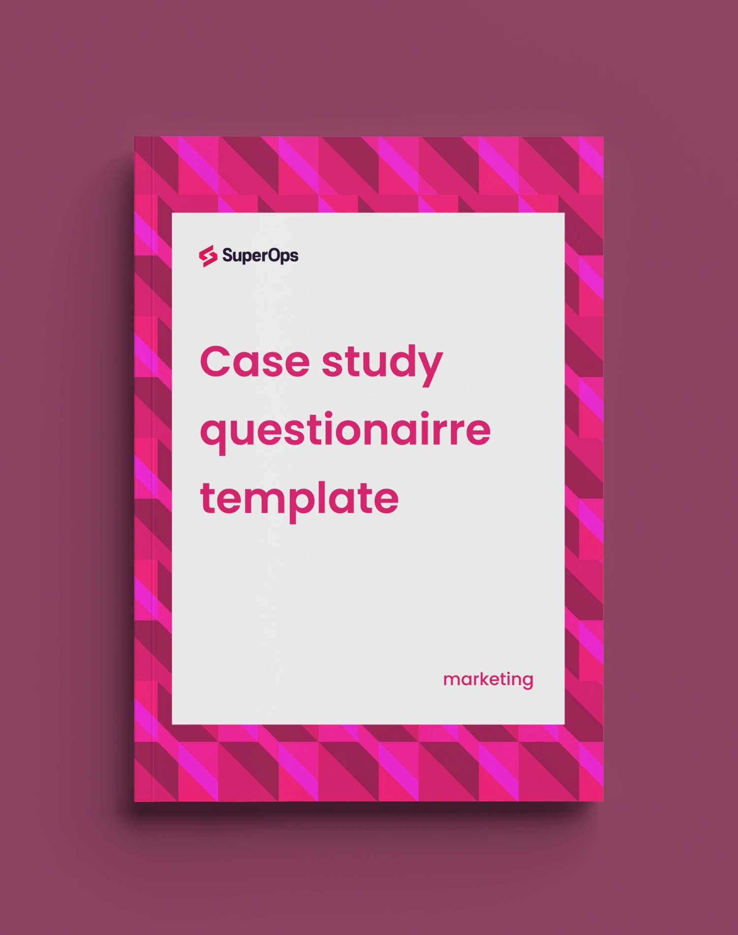 Case study questionnairre template for MSPs | Download for free | SuperOps