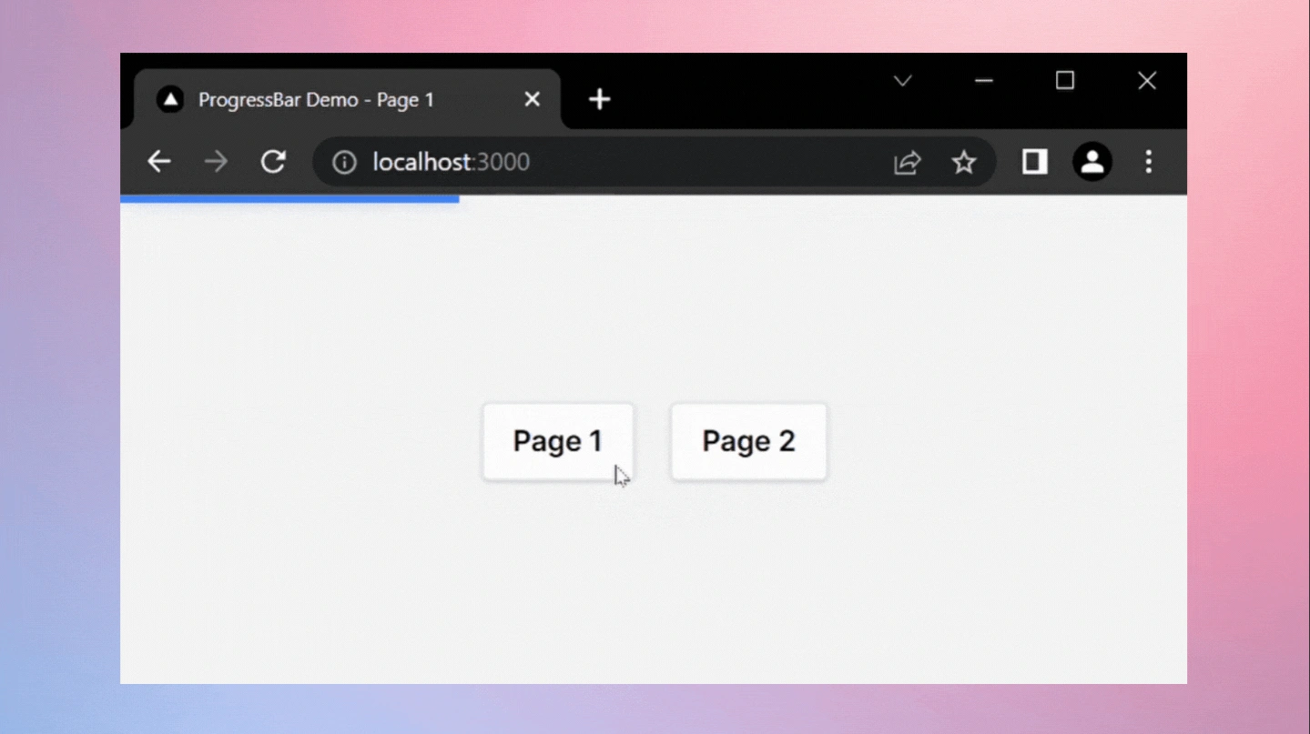 How To Add A Progress Bar In A Reactjs Site Awa Nextjs