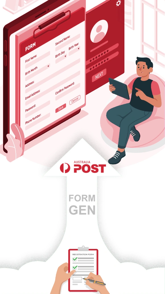 AUSTRALIA POST FORM DEVELOPMENT
