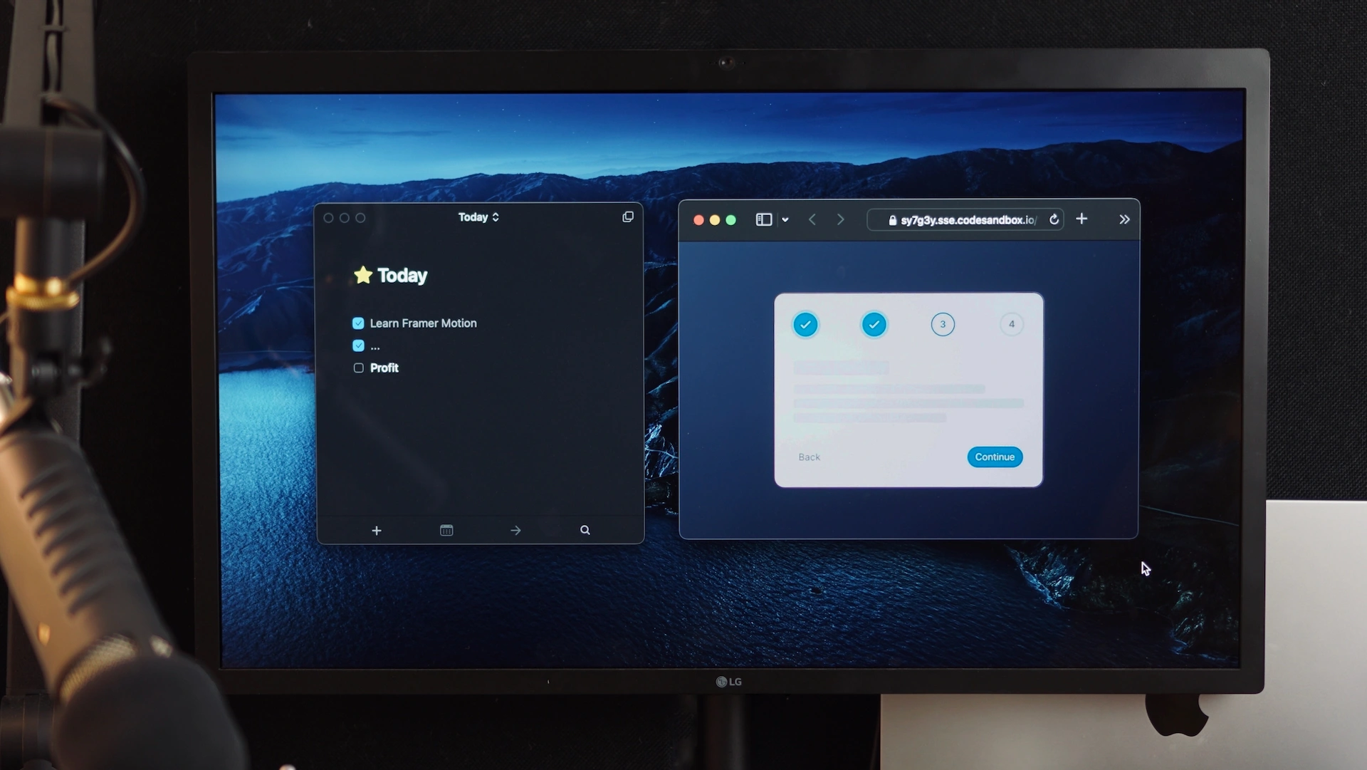 Multistep wizard - Framer Motion Recipes