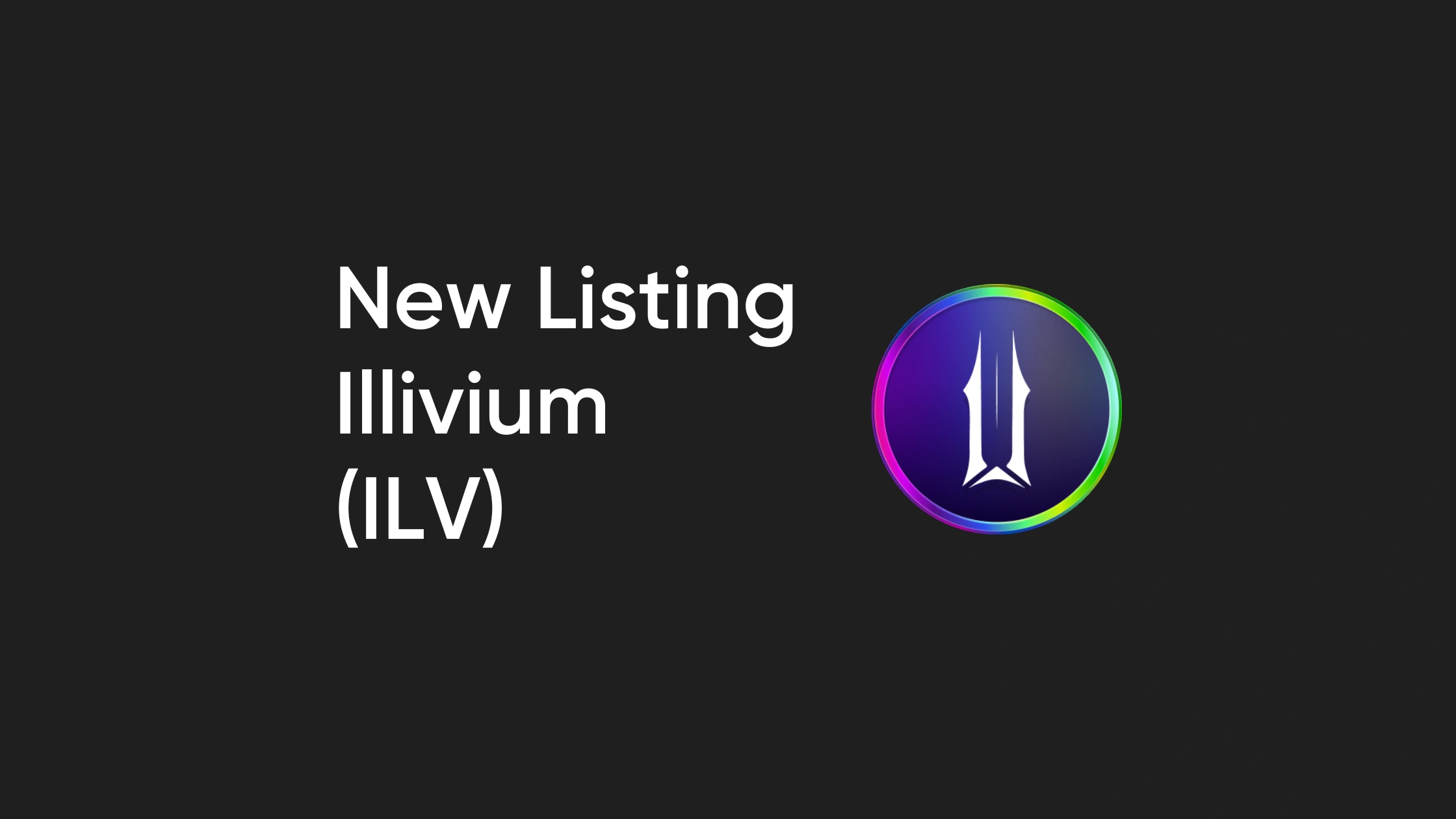 Bitvavo lists Illuvium (ILV) | Bitvavo.com