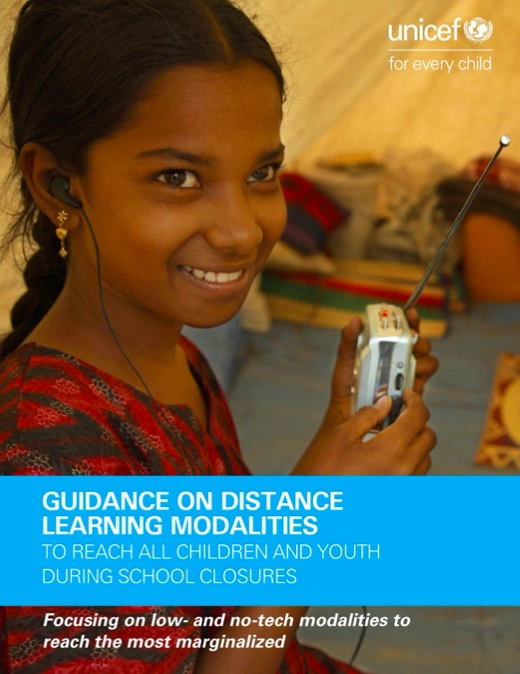 Guidance on Distance Learning Modalities to Reach All Children and ...