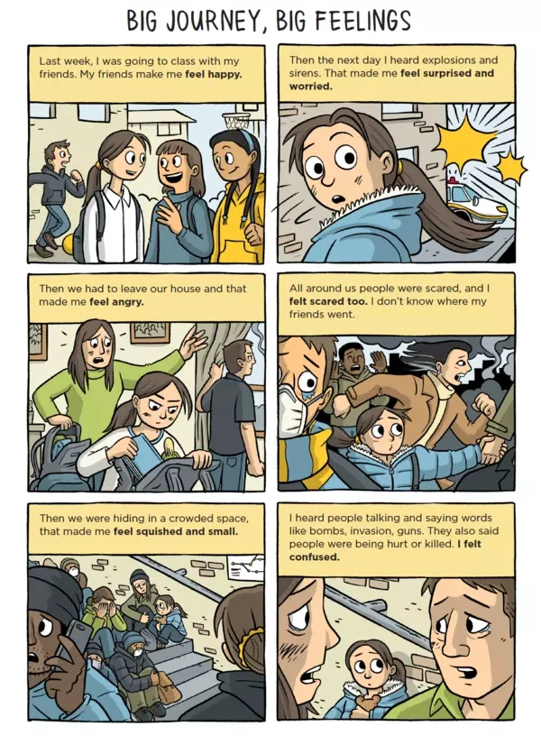 Storybook: Big Journey, Big Feelings Child Protection - The Children ...