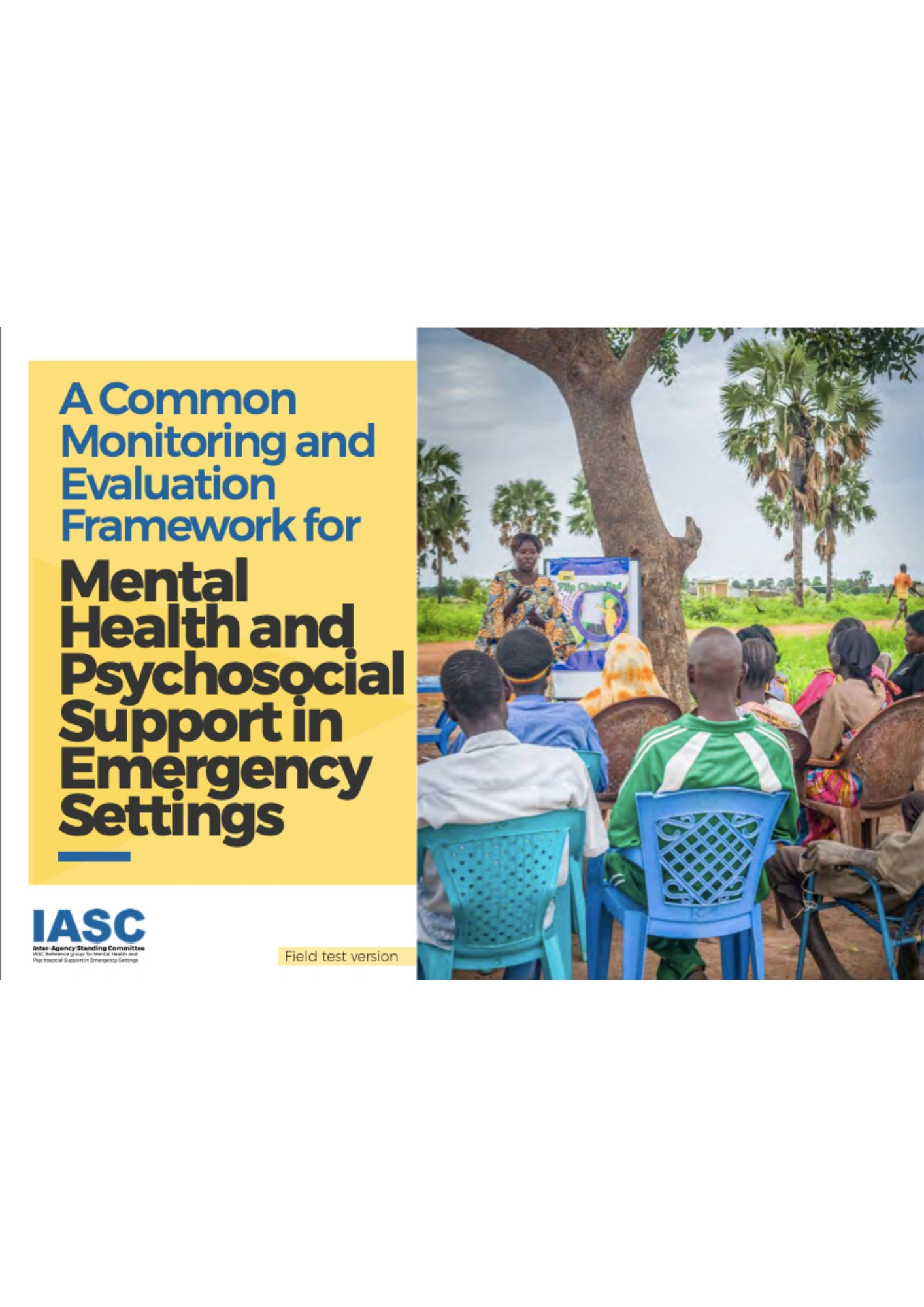 A Common Monitoring And Evaluation Framework For Mhpss In Emergency