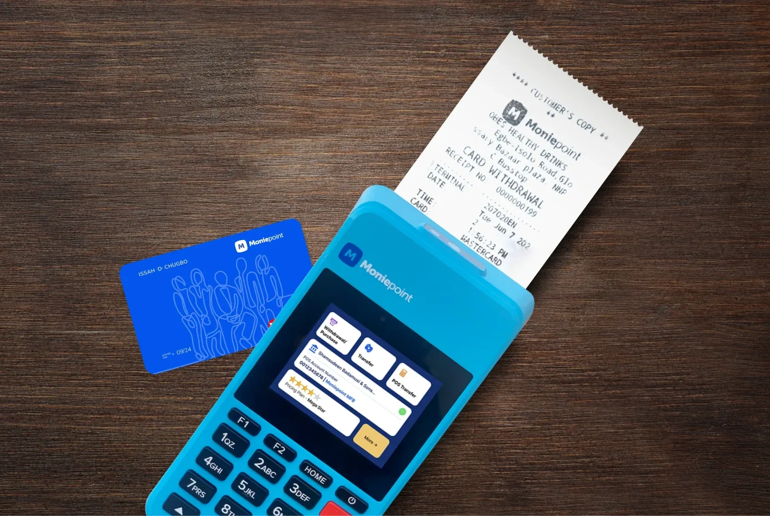 How To Receive Transfer Payment With Your Moniepoint Pos | Moniepoint Blog