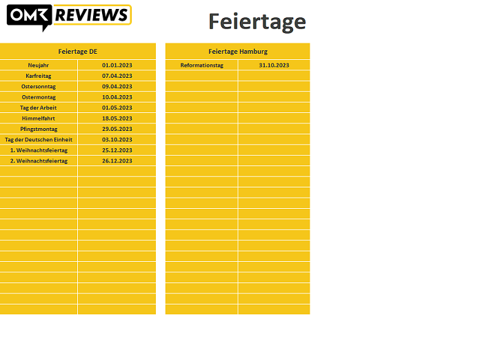 Einsatzplanung in Excel: So geht's