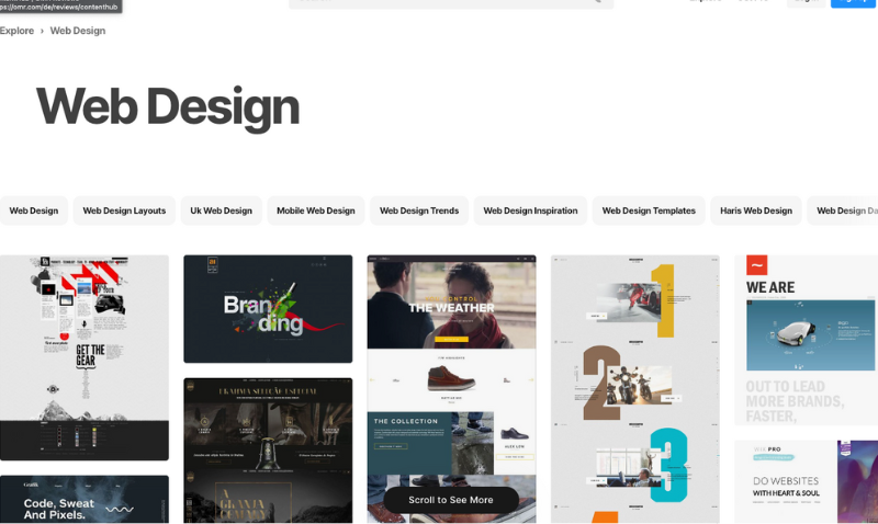 Die 10 besten Webdesign-Inspirationen | OMR Reviews
