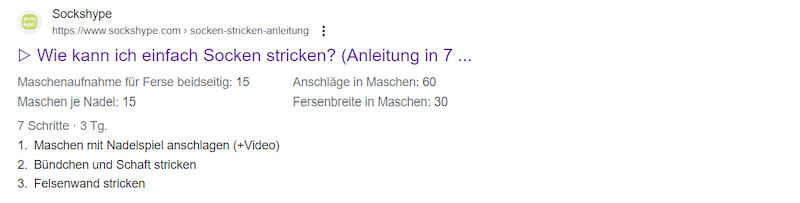 SERP-Snippet: Erklärung, Bestandteile & Optimierung eines Google ...