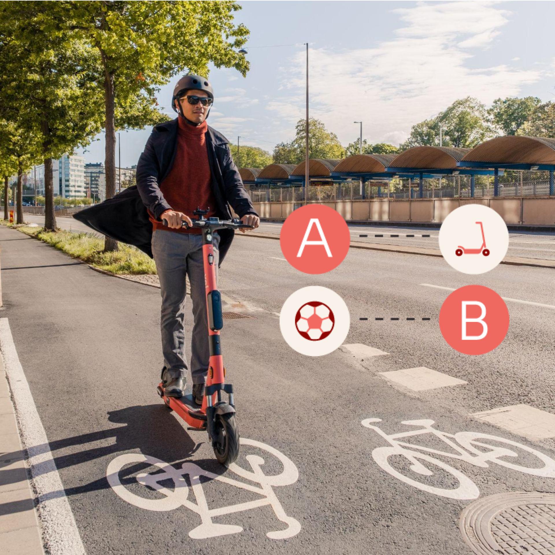 Voi | E-scooters and e-bikes for hire