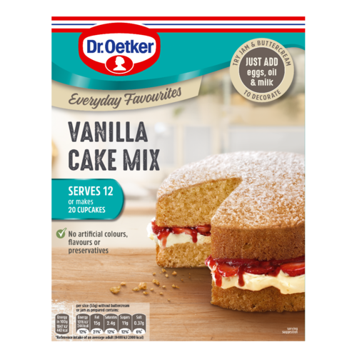 Vanilla Sponge Everyday Mixes - Products | undefined