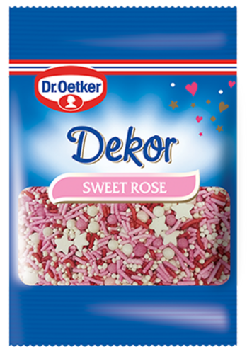 Mini Dekor Sweet Rose