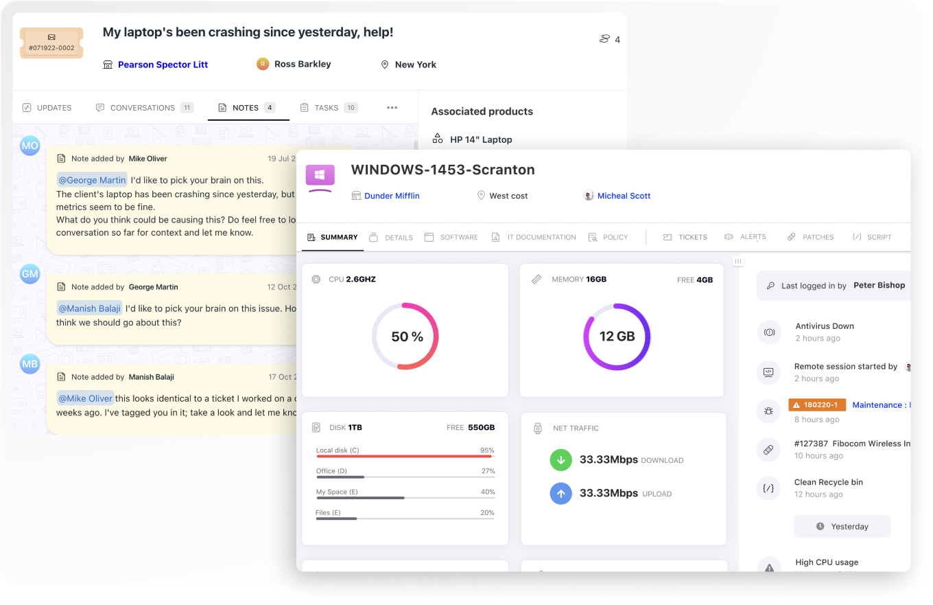 PSA-RMM for Co-Managed IT Services | SuperOps.ai