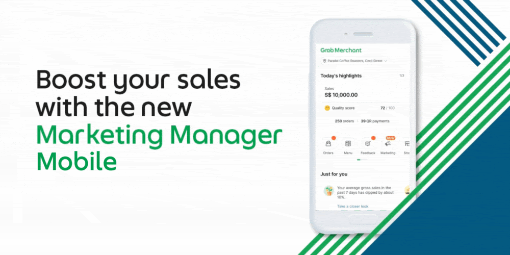 Marketing Manager - GrabMerchant Website