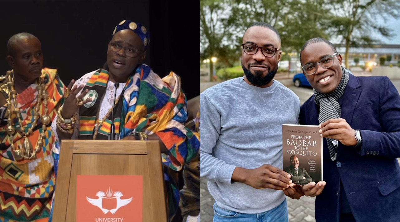 WATCH: The South African Professor of Law taught by a Ghanaian and now ...