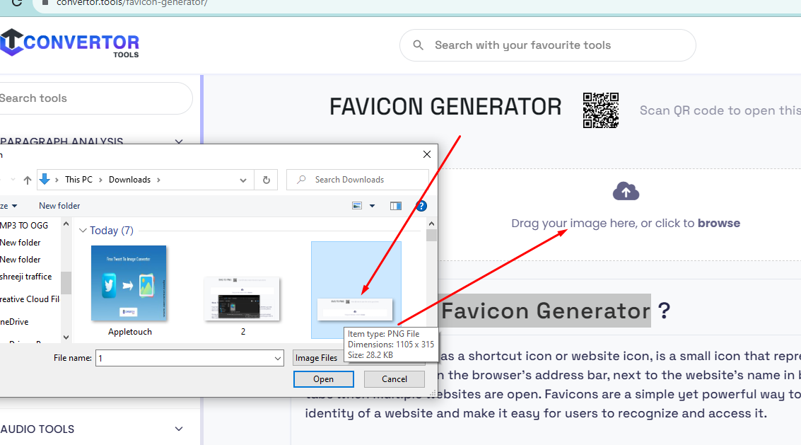 Free Favicon Generator, Convert Any Image