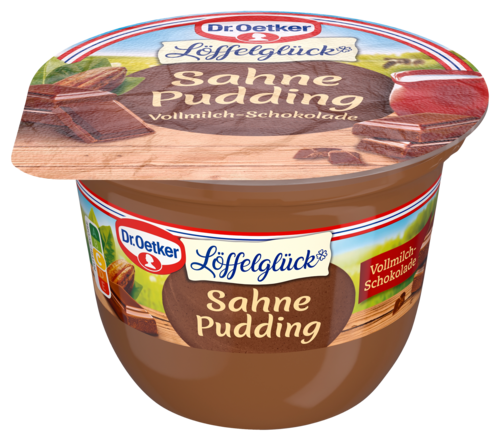 Löffelglück Sahne Pudding Vollmilch-Schokolade 200g - Löffelglück Sahne ...