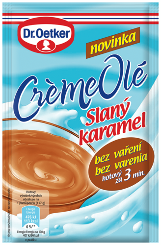 Crème Olé Slaný karamel - Crème Olé | Dr. Oetker