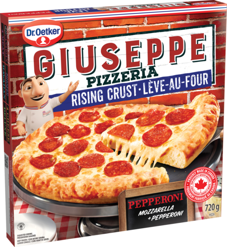 Giuseppe Rising Crust Pepperoni Giuseppe Dr Oetker