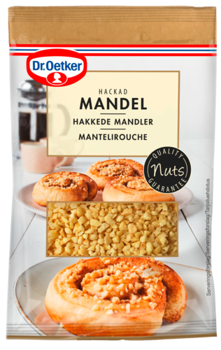 Mandel skalad hackad - Nötter & Mandlar | Dr. Oetker