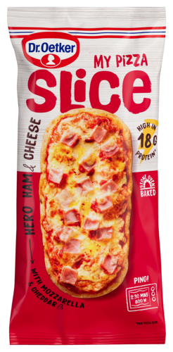 My Pizza Slice Ham & Cheese 140g - My Pizza Slice | Dr. Oetker