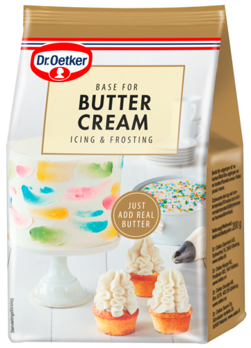 Base for Buttercream - Bakeingredienser | Dr. Oetker