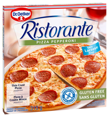 Ristorante Gluten Free Pepperoni Pizza Gluten Free Dr Oetker