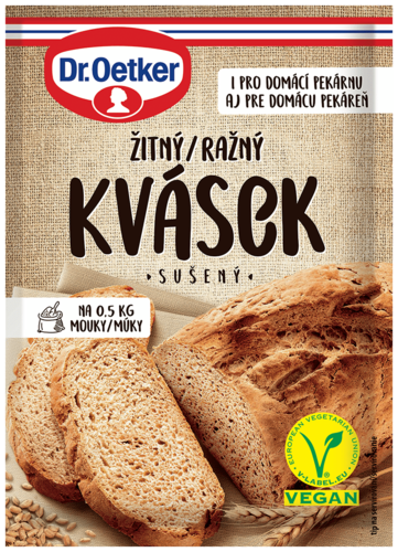 Žitný kvásek - Kvásek a droždí | Dr. Oetker