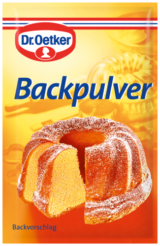 Backpulver 3er - Backtriebmittel | Dr. Oetker