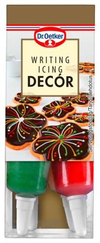 Writing Icing - Glasyr och kristyr | Dr. Oetker