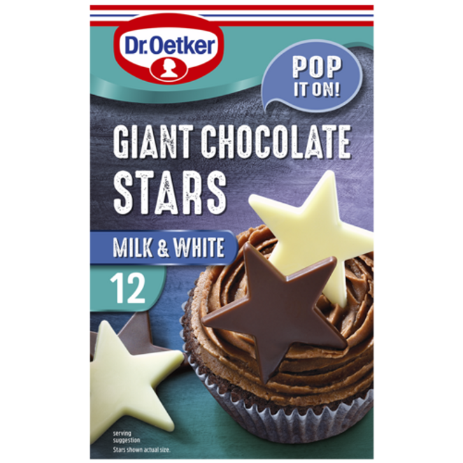 Giant Chocolate Stars - Products