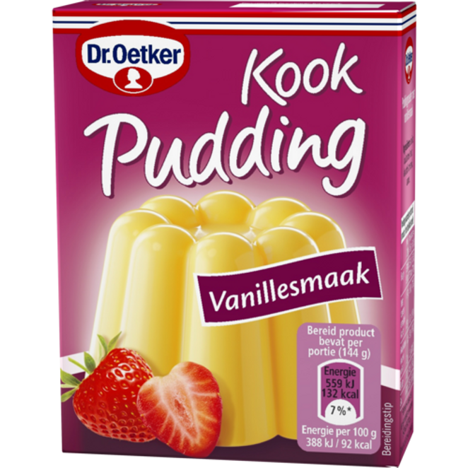 Kookpudding Vanille - Producten