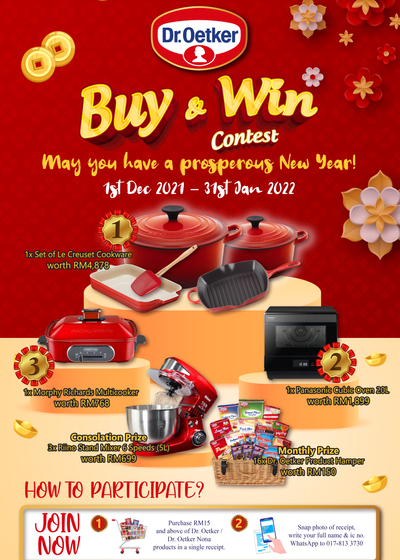 “Prosperous New Year!” Buy & Win Contest | Dr. Oetker Nona