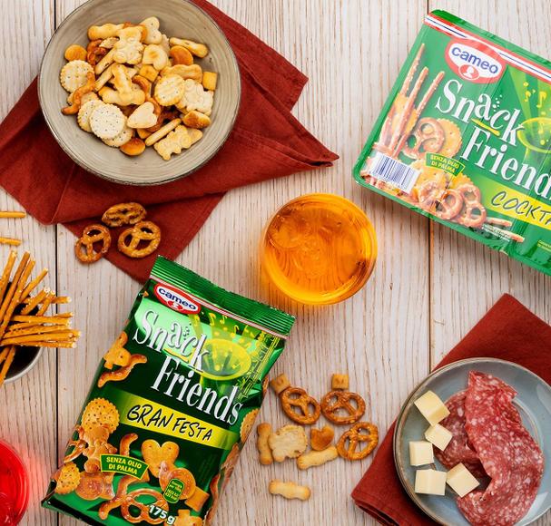 Snack salati e stuzzichini per aperitivi