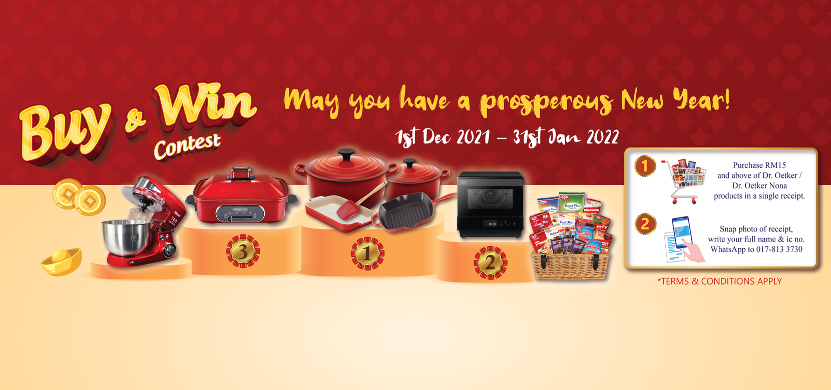 “Prosperous New Year!” Buy & Win Contest | Dr. Oetker Nona