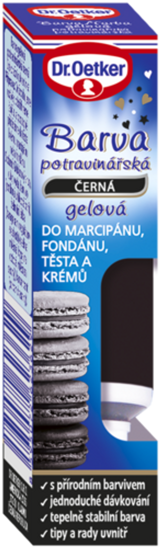Gélové farby - Prehľad produktov von Dr. Oetker