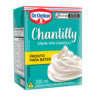 Chantilly - Chantilly da Dr. Oetker Brasil