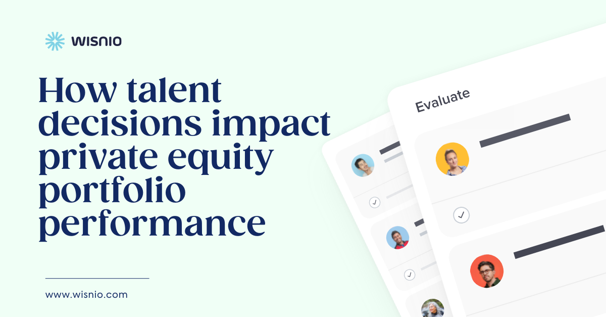How talent decisions impact private equity portfolio performance ...