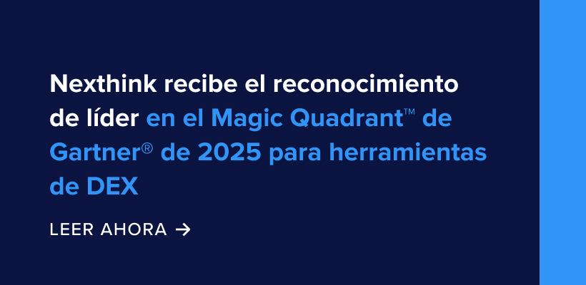Nexthink Named a Leader in 2025 Gartner® Magic Quadrant™ DEX Tools ...
