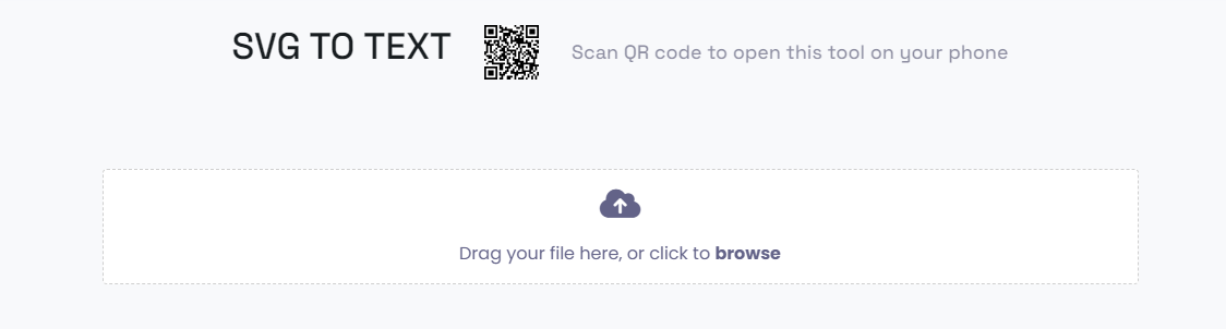 Convert SVG to Text | Online and Free - convertor tools?