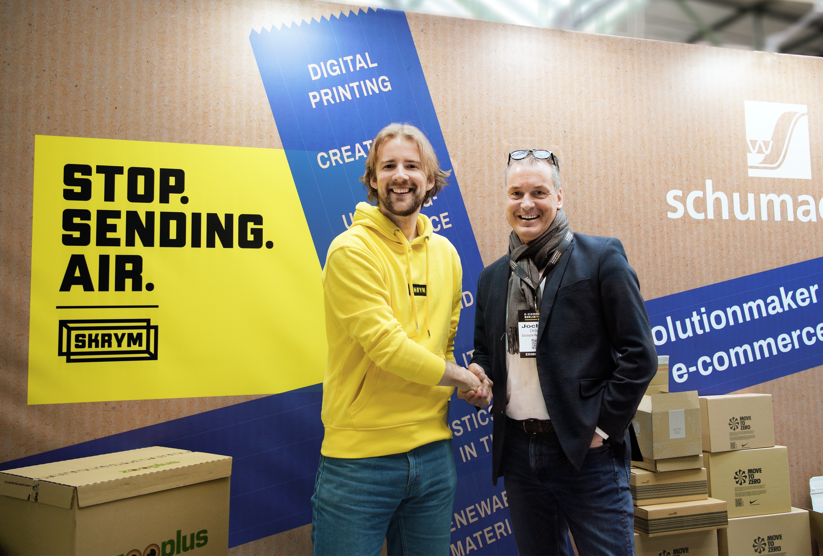 Skrym | Schumacher Packaging and Skrym announce Partnership