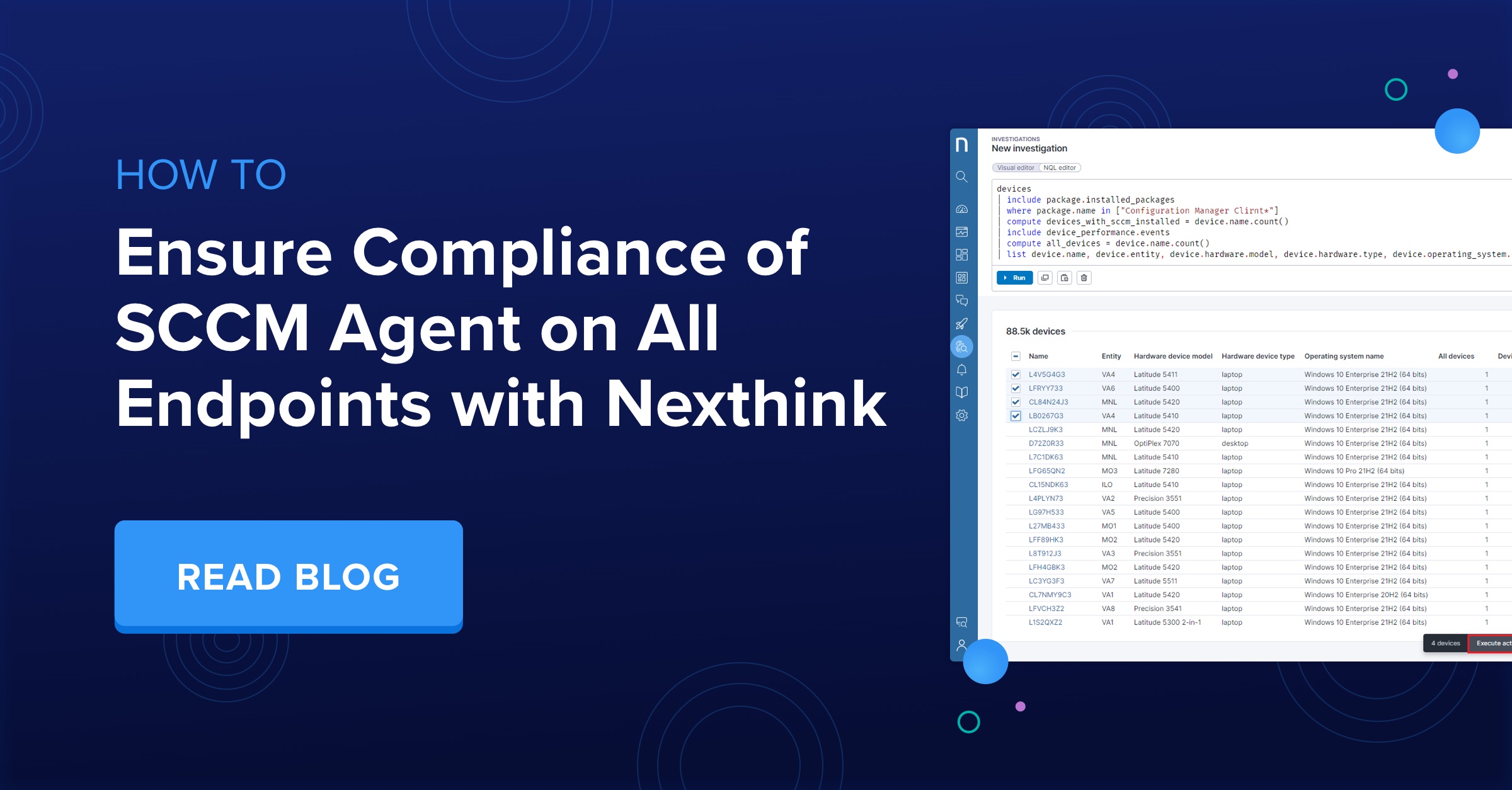 How to Ensure SCCM Client Compliance on All Endpoints with Nexthink | Nexthink