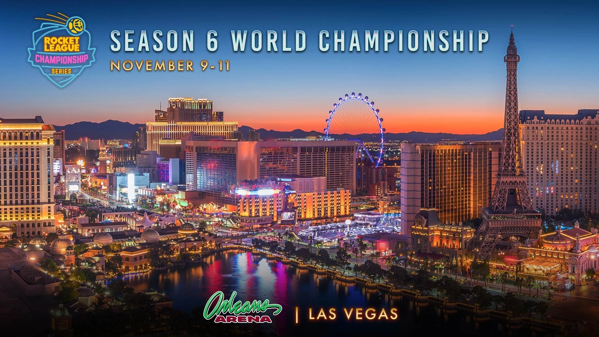 RLCS Season 6 World Championship is Heading to Vegas!