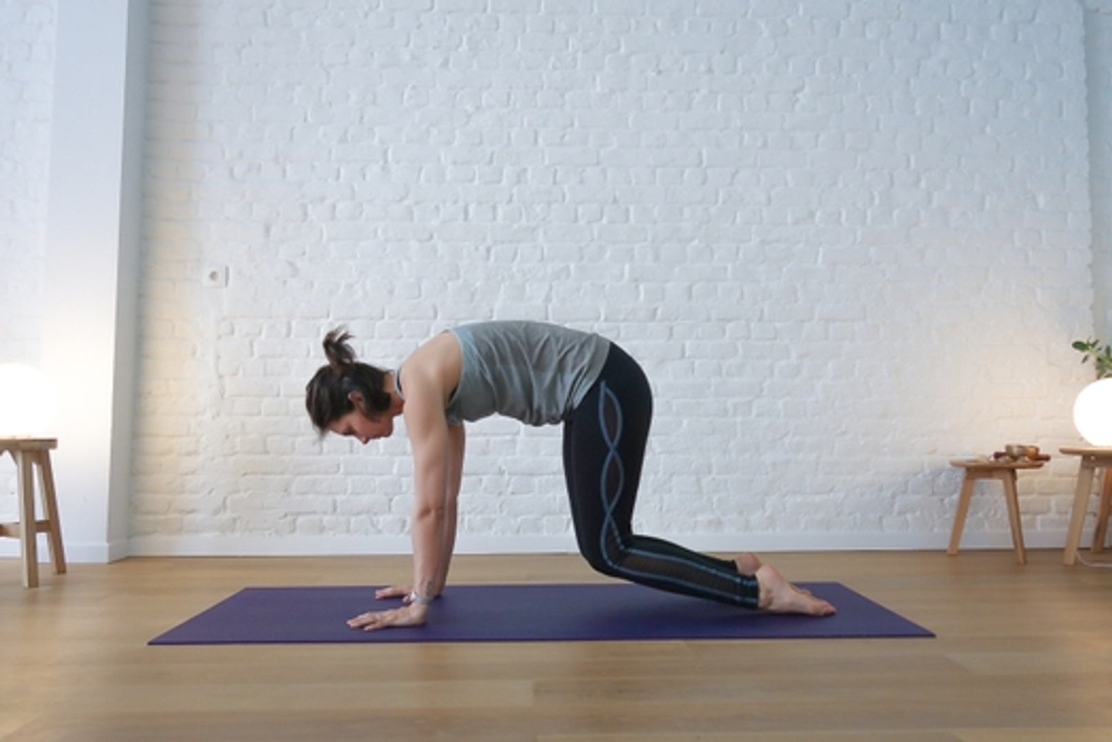 Bidalasana (Cat Pose) - Yoga Asana