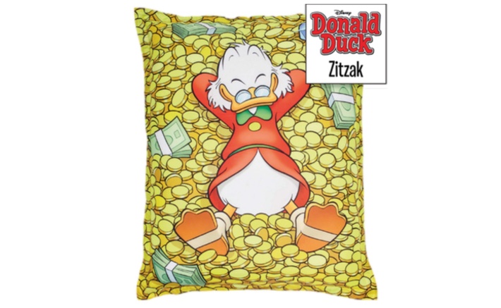 Donald Duck Zitzak - Dagobert - De Donald Duck Shop