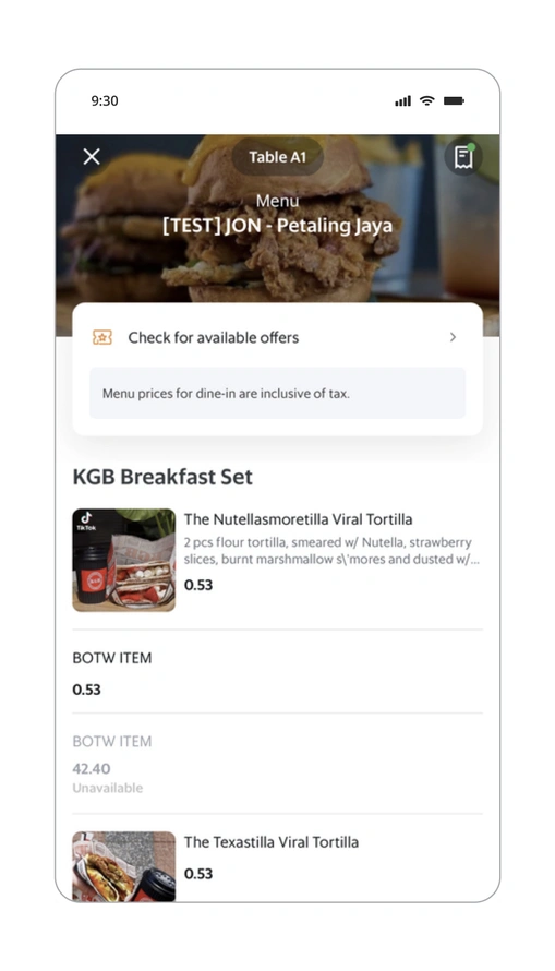 Contactless Scan to Order for dine-in – how and why - GrabMerchant Website