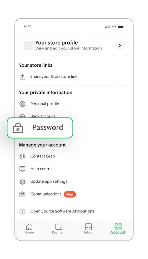 Set up or edit your store profile, with just a few taps - GrabMerchant ...