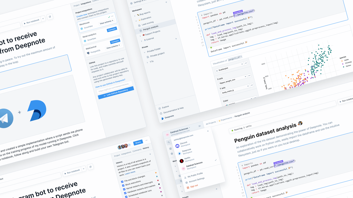 Welcome to Deepnote workspaces