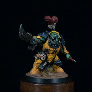 Tabletop Archive | Tutorial - Ork in yellow armor
