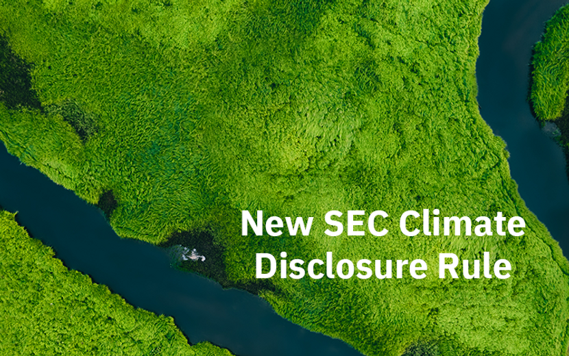 New Sec Climate Disclosure Rule