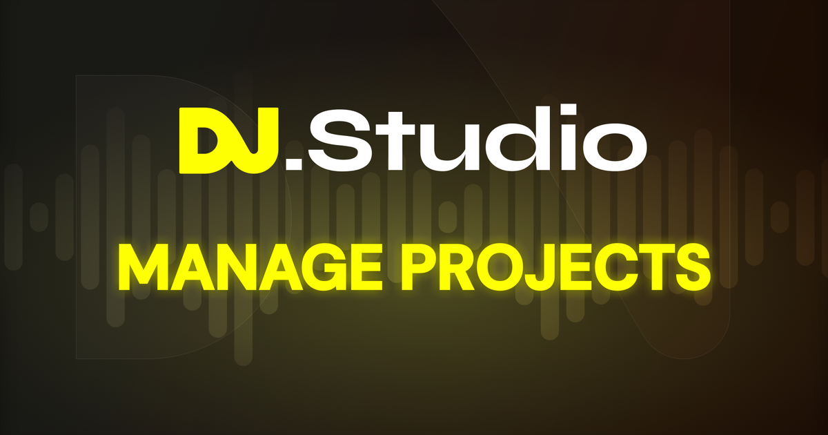 Manage your Mix details | DJ.Studio